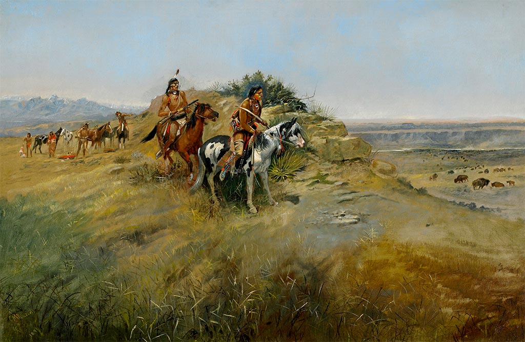 Charles Marion Russell Painting Reproductions | Museum-Quality by TOPofART