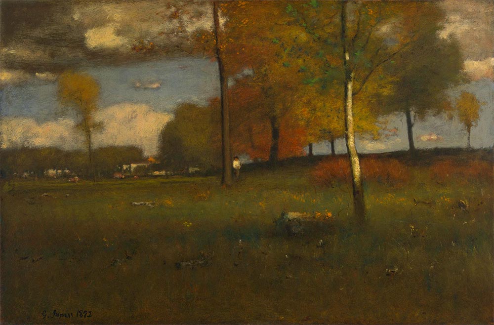 George Inness Painting Reproductions | Museum-Quality by TOPofART | Page 6