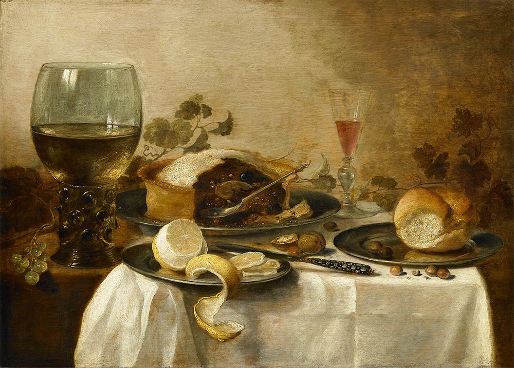 Pieter Claesz Painting Reproductions | Museum-Quality by TOPofART | 96 ...